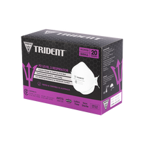 Trident P2 Respirator Level 3 Face Masks, Individually Packaged, Box/2 ...