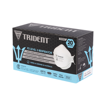 Trident P2 Respirator Level 3 Face Masks, Individually Packaged, Box/2 ...