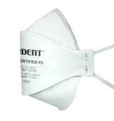 Trident P2 Respirator Level 3 Face Masks, Individually Packaged, Box/2 ...